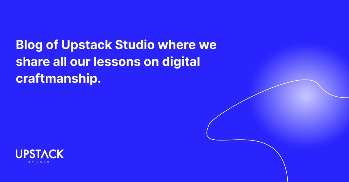 Product Development Blog - Page 1 - Upstack Studio